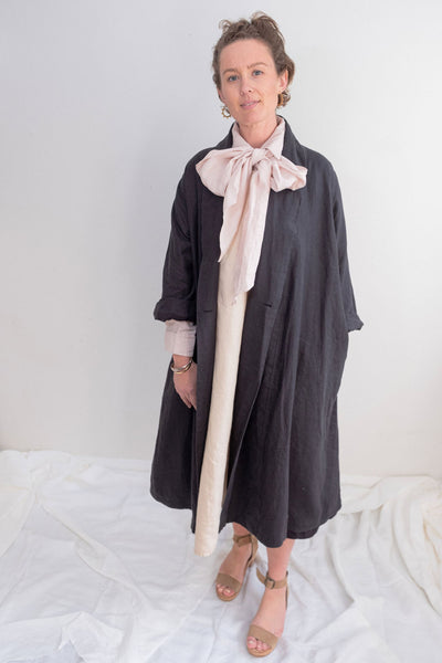 Double Breasted Duster Overcoat – Miss Molly Eco Lux