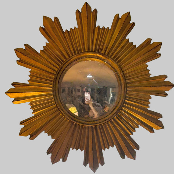 Golden Sunburst Mirror – Miss Molly Eco Lux